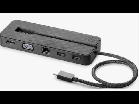 HP US C universal docking station driver Download - YouTube