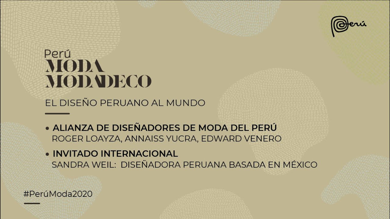 El diseño peruano al mundo - Alianza de Diseñadores de Moda del Perú ...