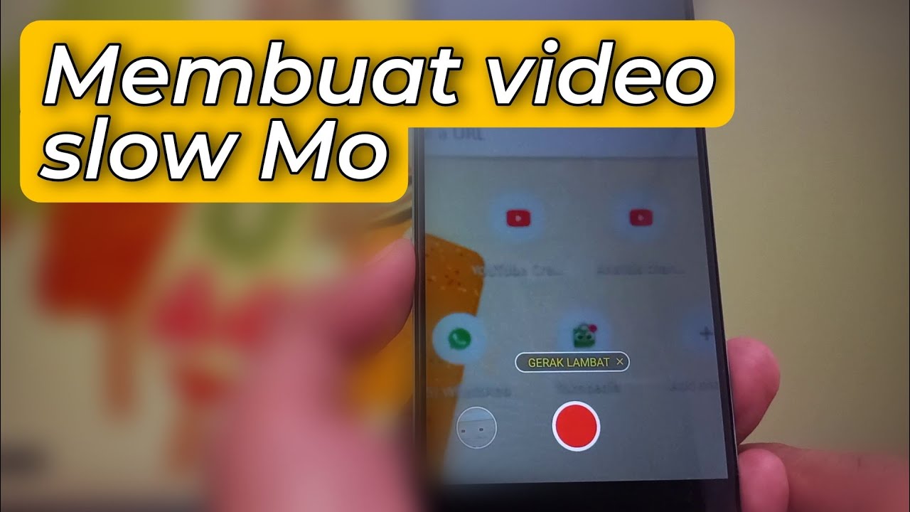 Cara Membuat Video Slow Motion/Slowmo di HP realme C51 Realme UI T Edition Terbaru - YouTube