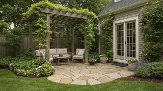 10 Gorgeous Stone Patio Ideas for Small Yards 🪨✨ | Transform Your Tiny Outdoor Space Like a Pro!