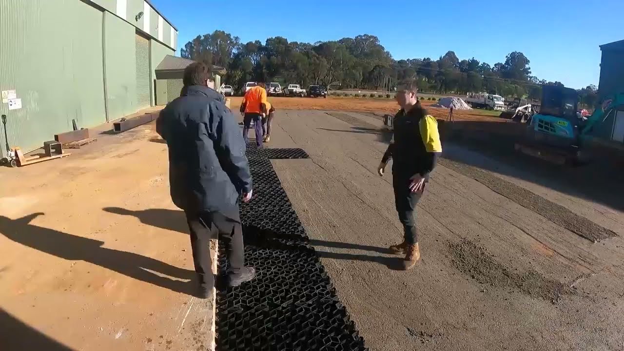 Rombus Grid wash pad - YouTube