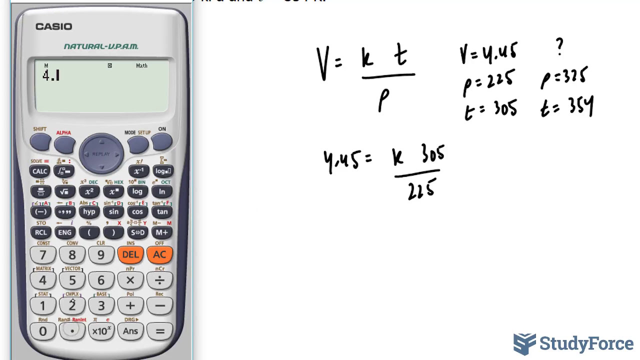 📚 How to model *combined variation* equations (Question 2) - YouTube