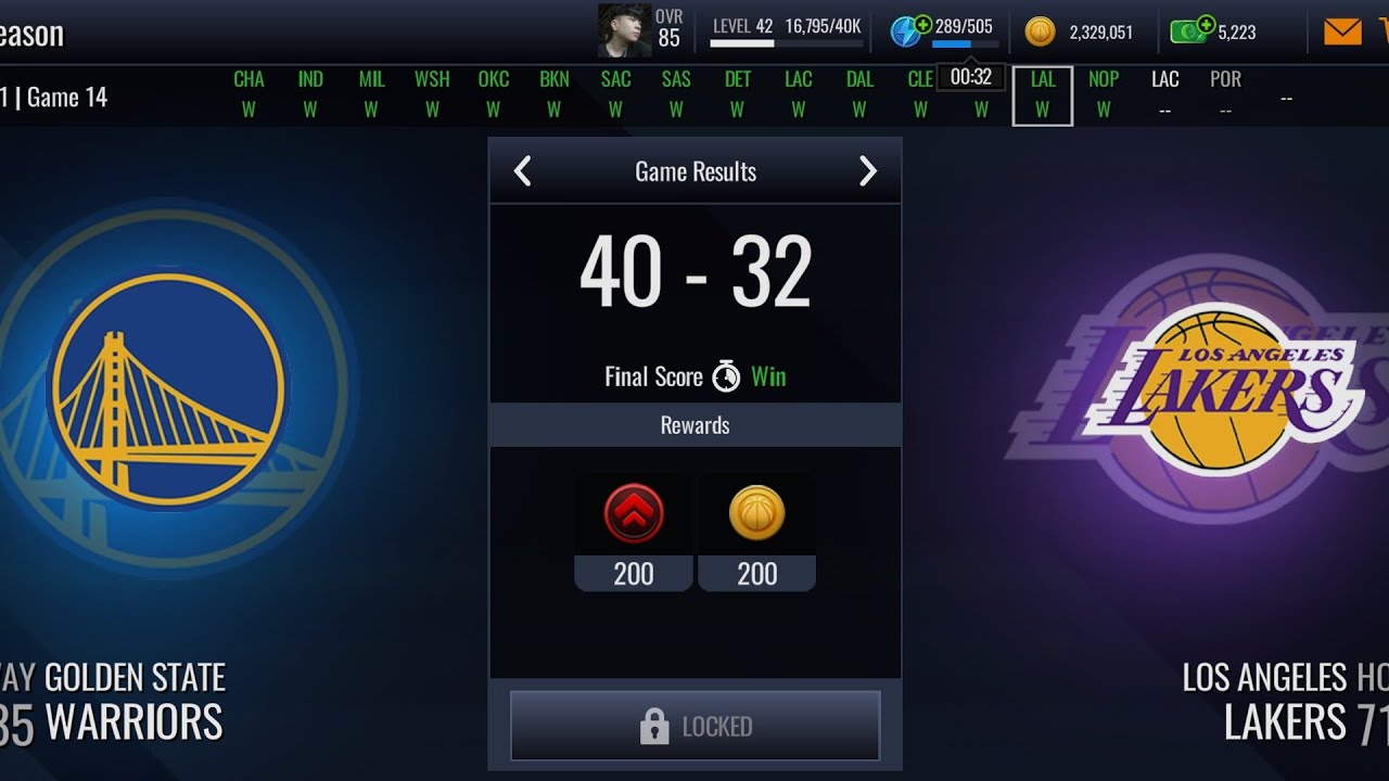 [NBA LIVE - Season] GSW vs LAL | Golden State Warriors - YouTube