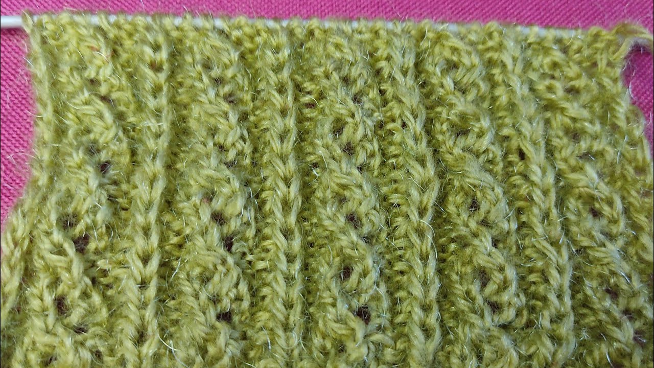 Beautiful Lace Knitting Pattern For Any Project//Koti ka design # ...