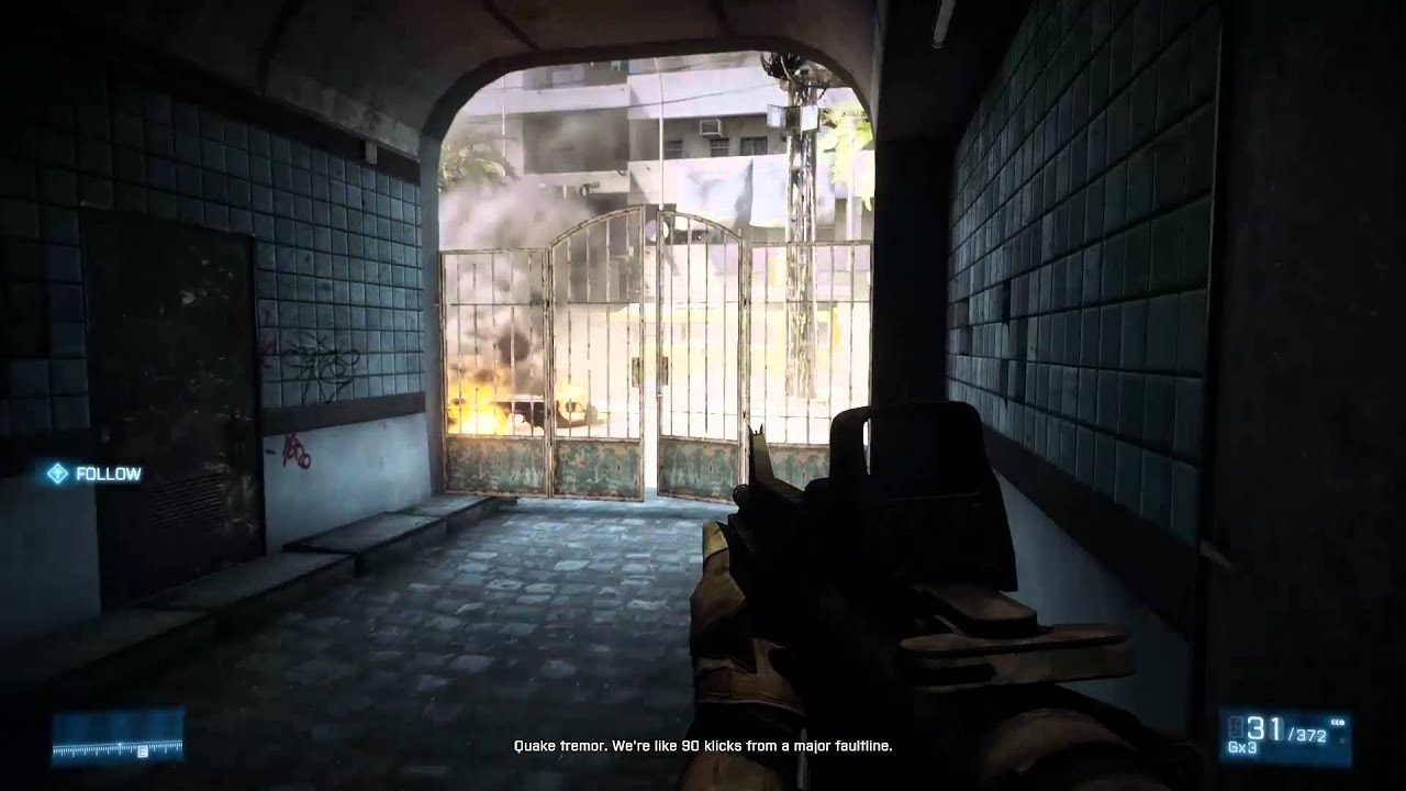 Battlefield 3 Single Player Testing - PC Perspective - YouTube