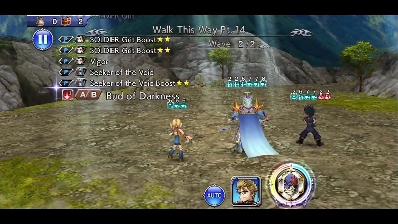 DFFOO Void Saga 12, Walk This Way Chaos, ExDeath 3/3 Panelo 3/3, Zack 3 ...