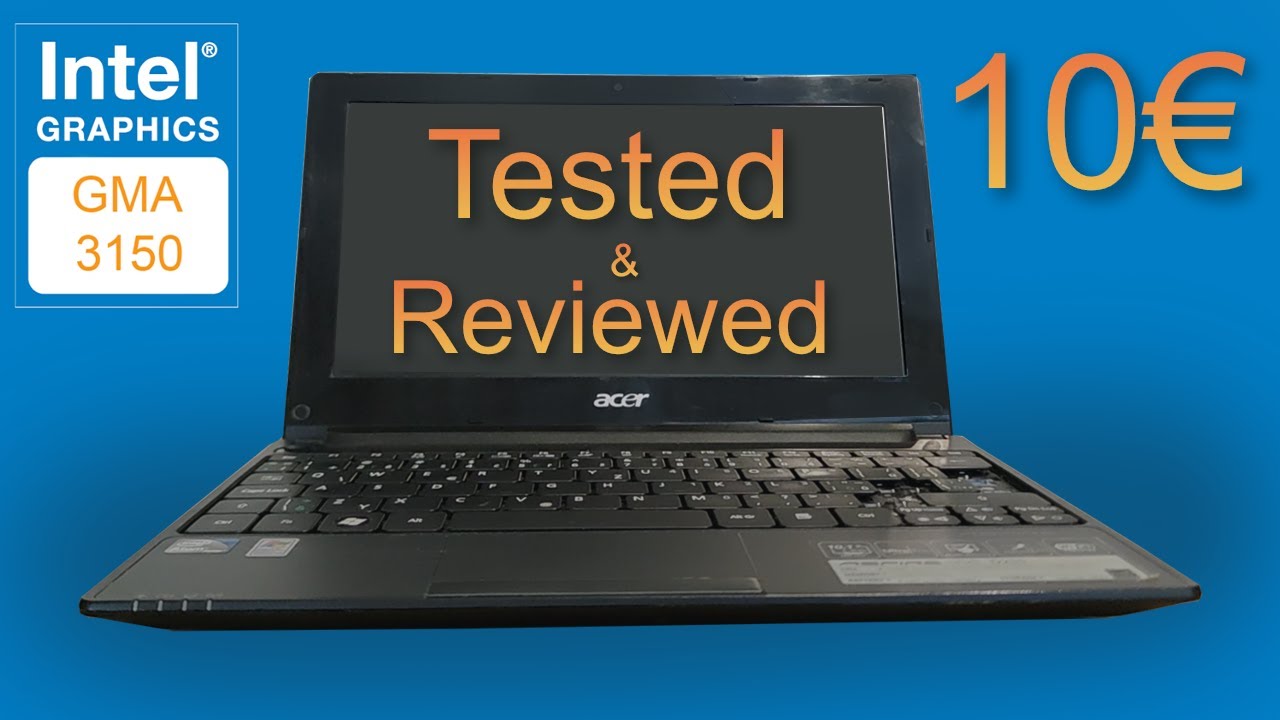 Thrift Finds: Testing the Limits of a 10€ Acer Aspire One D255 with ...