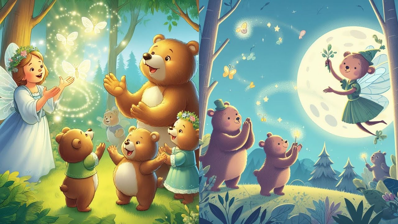🌟 Story Time: The Three Bear Cubs and the Forest Fairy 🌈 - YouTube