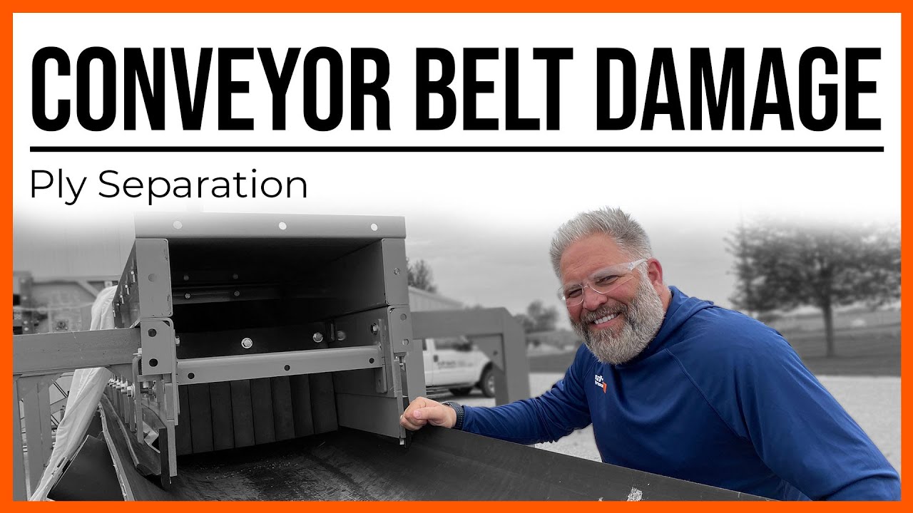 Ply Separation | Conveyor Belt Damage - YouTube