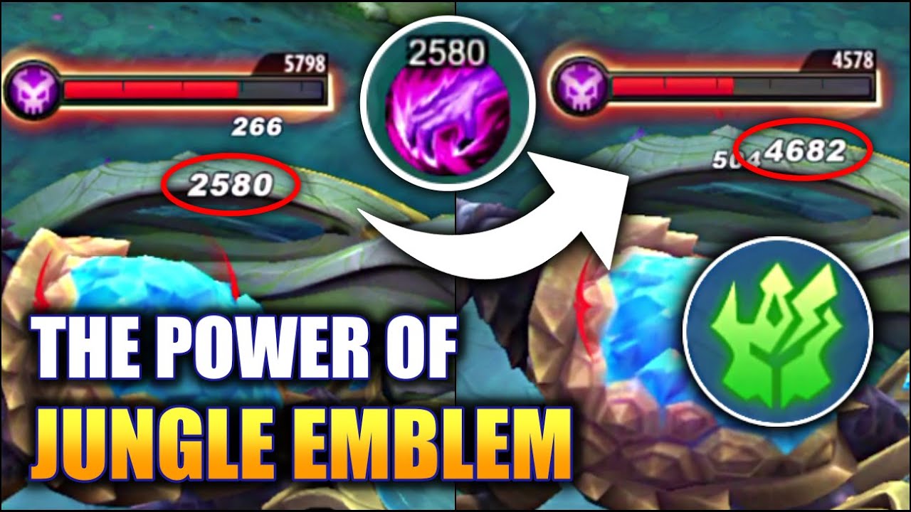 JUNGLE EMBLEM RETRIBUTION DAMAGE BUFF | MOBILE LEGENDS - YouTube
