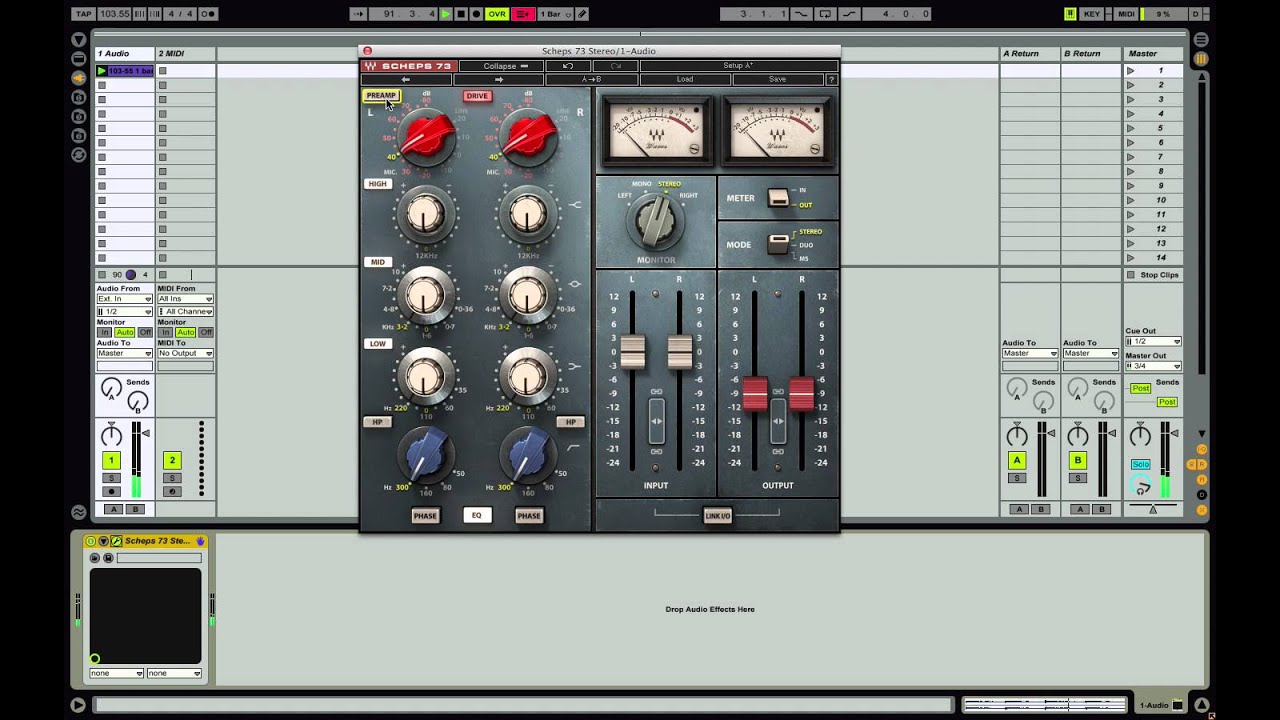 Waves Scheps 73 (Drum Bus) - YouTube