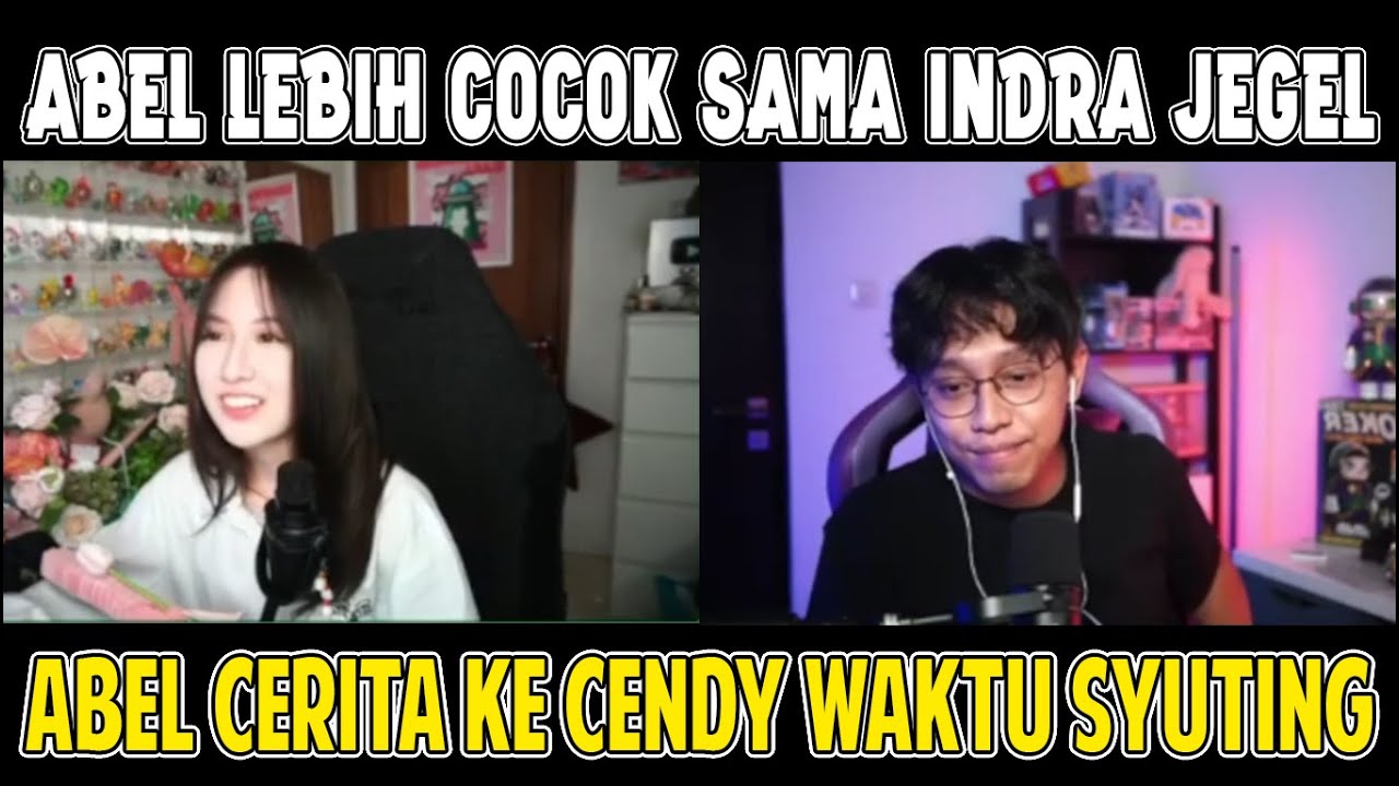 ABEL LEBIH COCOK SAMA INDRA JEGEL - YouTube