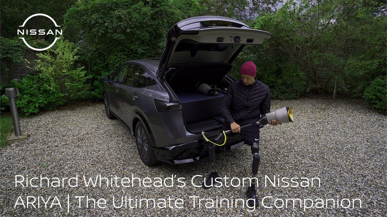 Richard Whitehead's custom Nissan ARIYA | The ultimate training ...