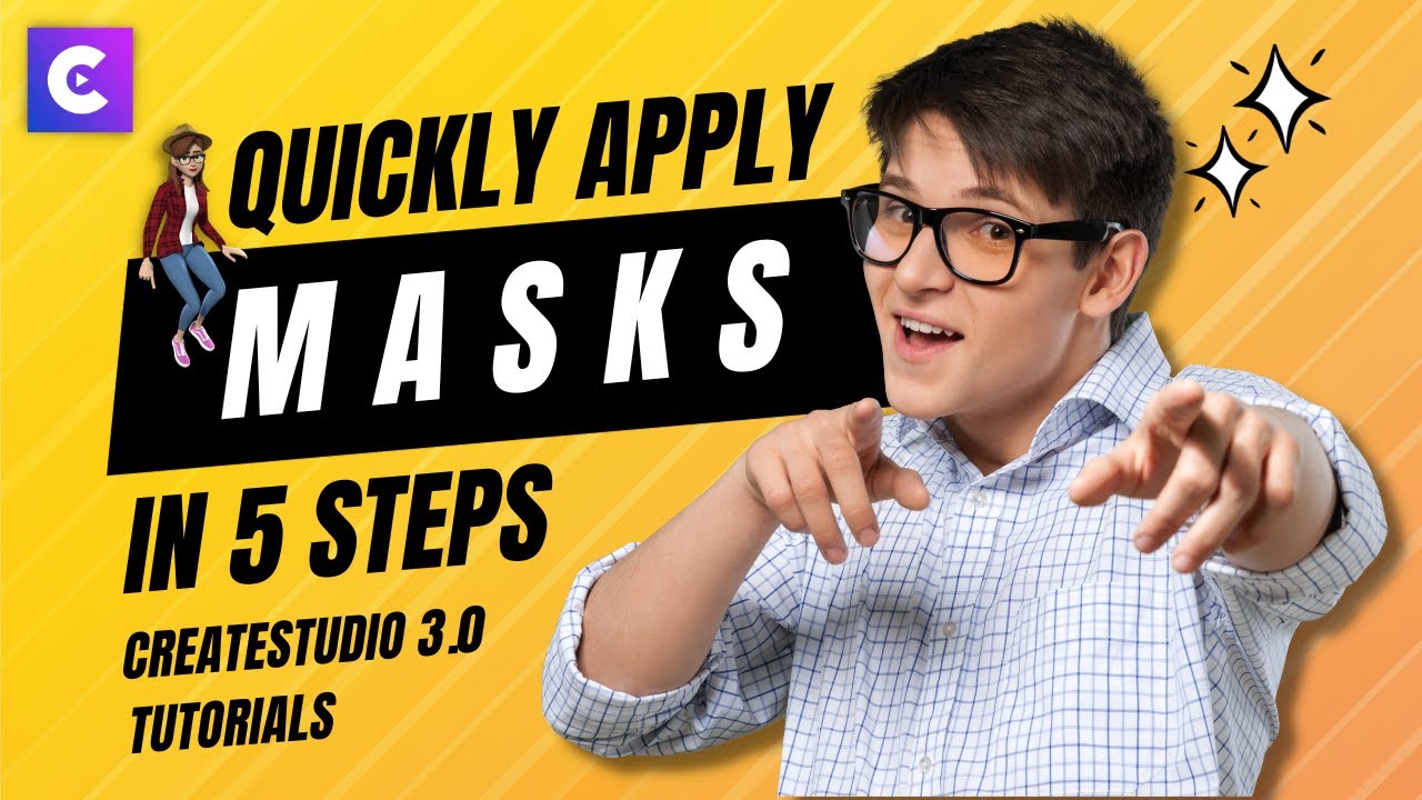 CreateStudio 3.0 - Quickly Apply Masks In 5 Steps! - YouTube