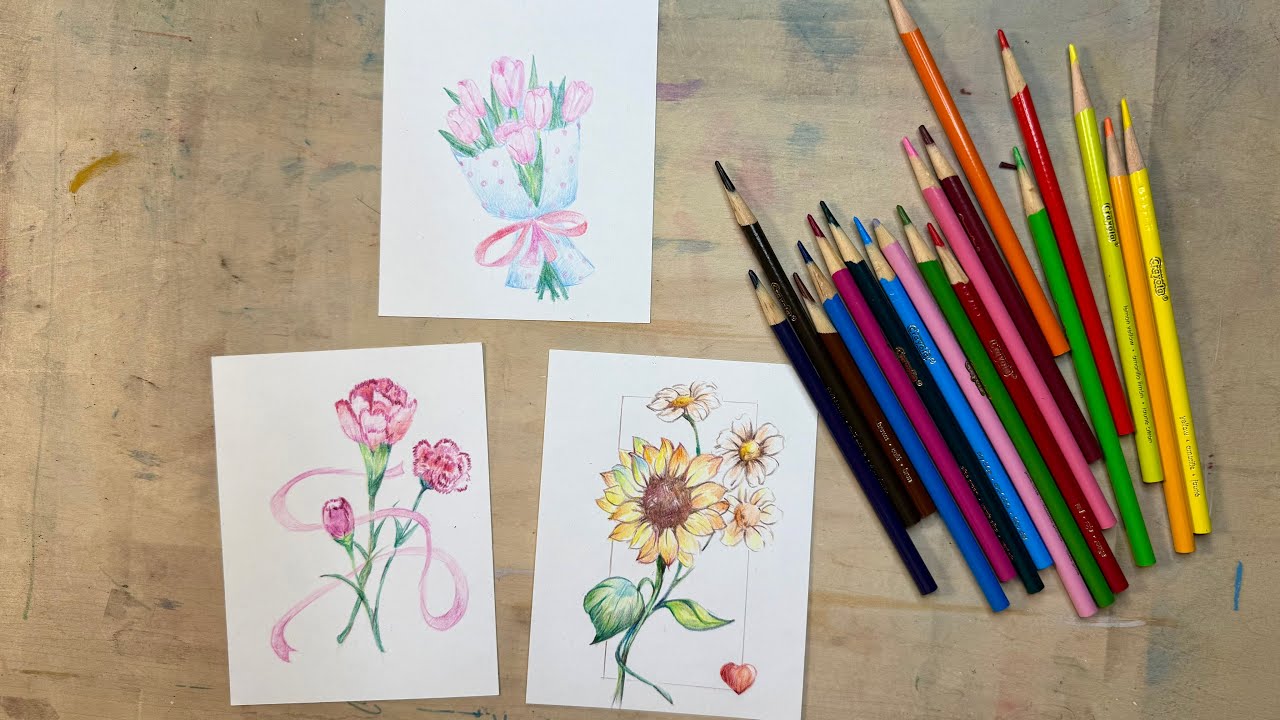 Live replay 🎨 Draw art cards with me - YouTube