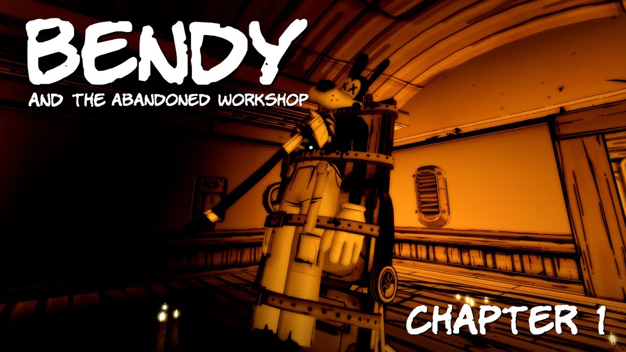 Bendy and The Abandoned Workshop Chapter 1 | Full Game Walkthrough | No ...