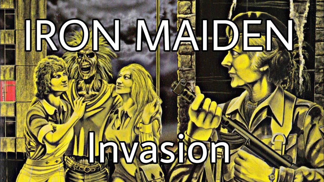 IRON MAIDEN - Invasion (Lyric Video) - YouTube