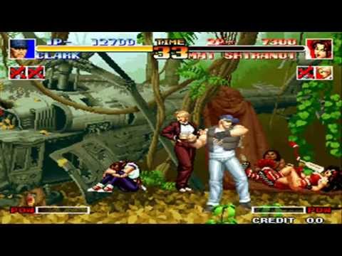 KOF 94 - Clark - Combo 100% - YouTube