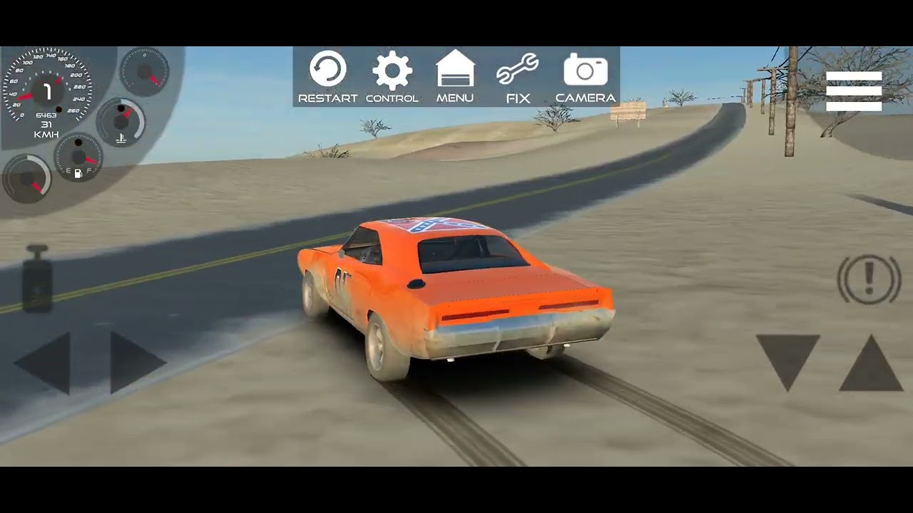 General Lee Duke of Hazzard in game play - YouTube