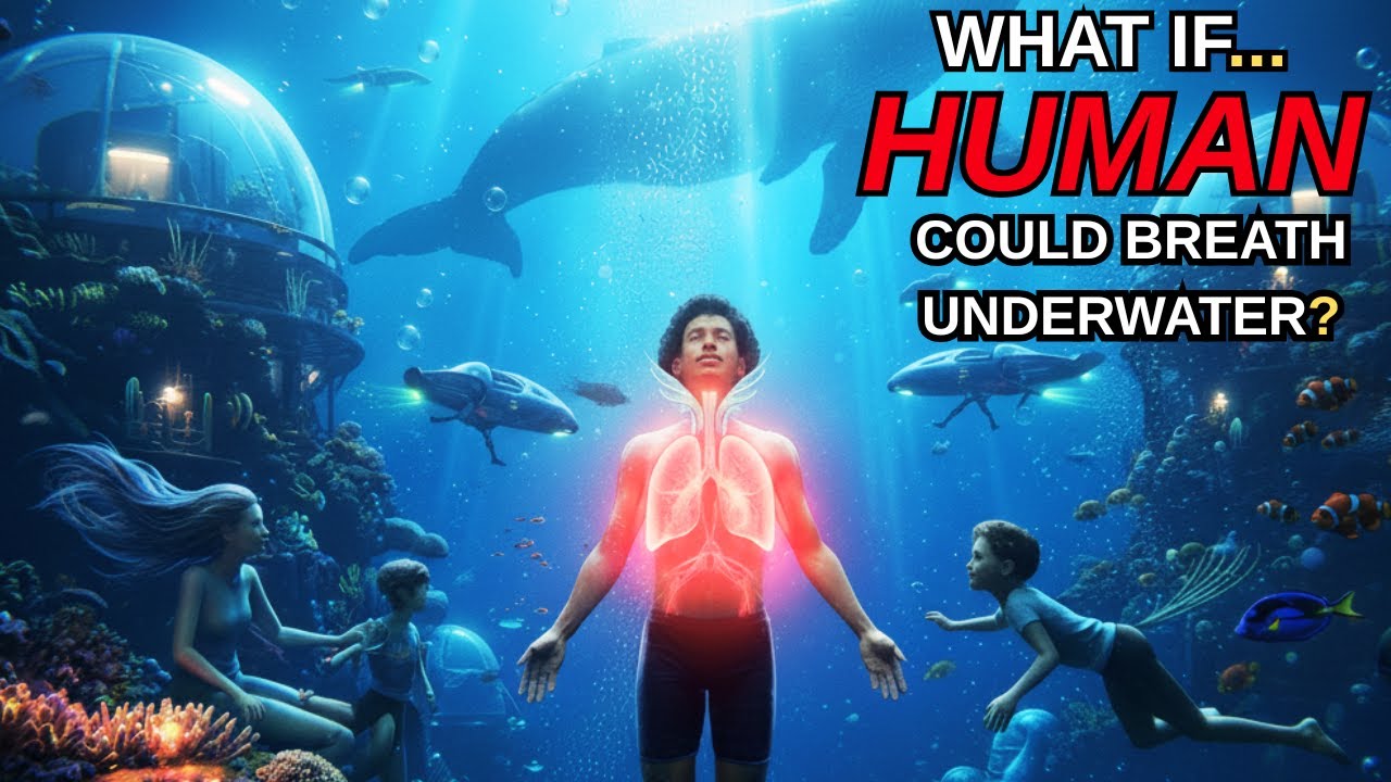 🌊 What If Humans Could Breathe Underwater? 🐠 | Life Beneath the Waves ...