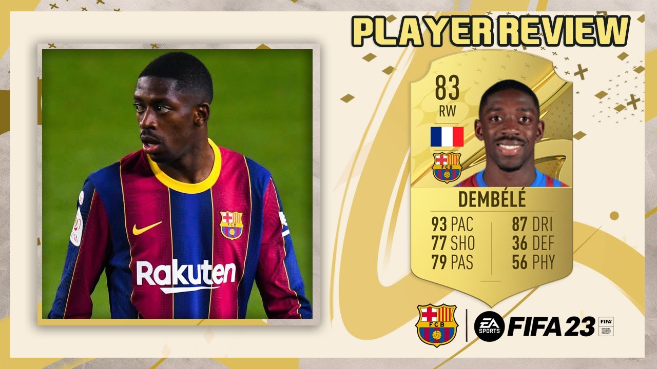 STILL BROKEN! 😵 83 OUSMANE DEMBELE PLAYER REVIEW! FIFA 23 ULTIMATE TEAM ...
