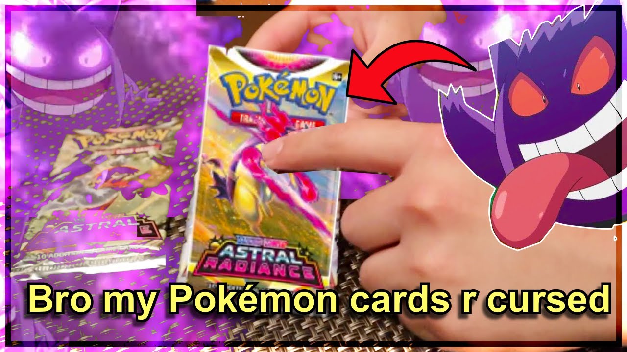 Gengar exists IRL and he haunted my Pokémon cards - YouTube