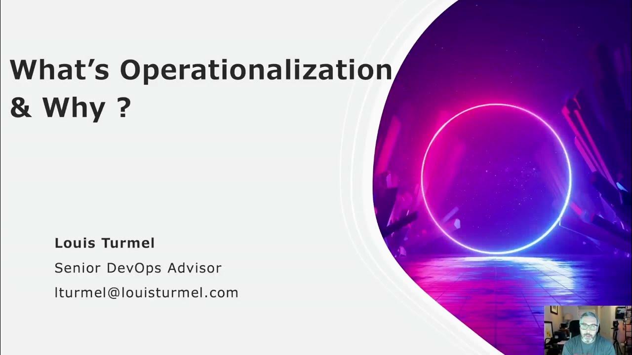 What's Operationalization & Why ? - YouTube