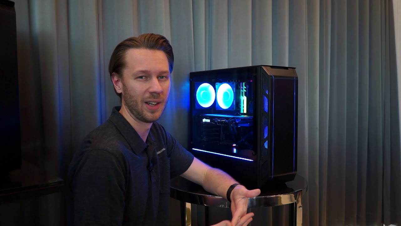 Phanteks förbereder chassit Eclipse P350X - YouTube