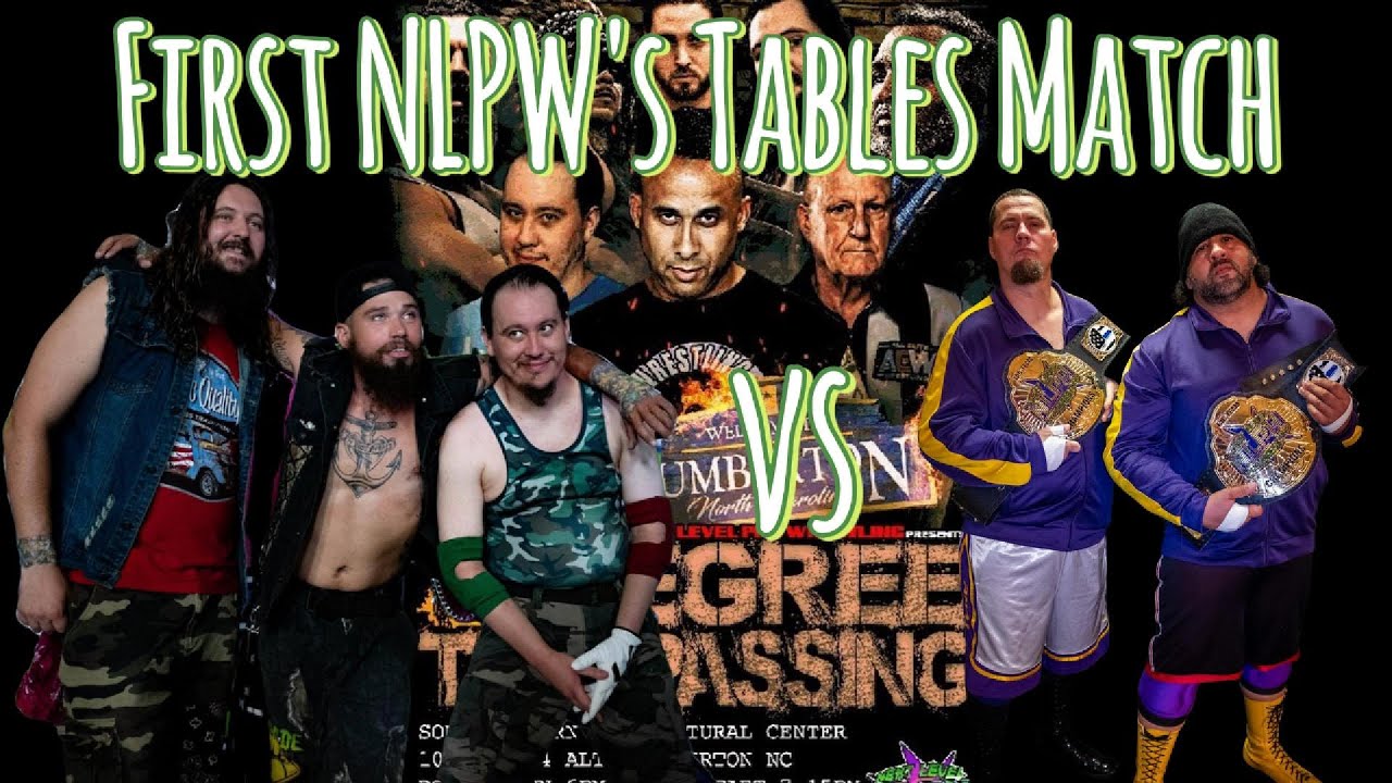 The Stage is Set for the Co-Main Event this Saturday. NLPW's first ever ...