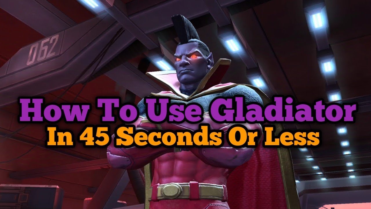 How To Use Gladiator | Insane Energy Bursts - YouTube