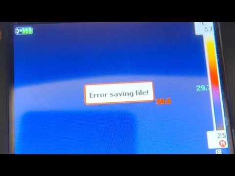 The Testo 875-1i Thermal Cameras error in Saving pics # ...