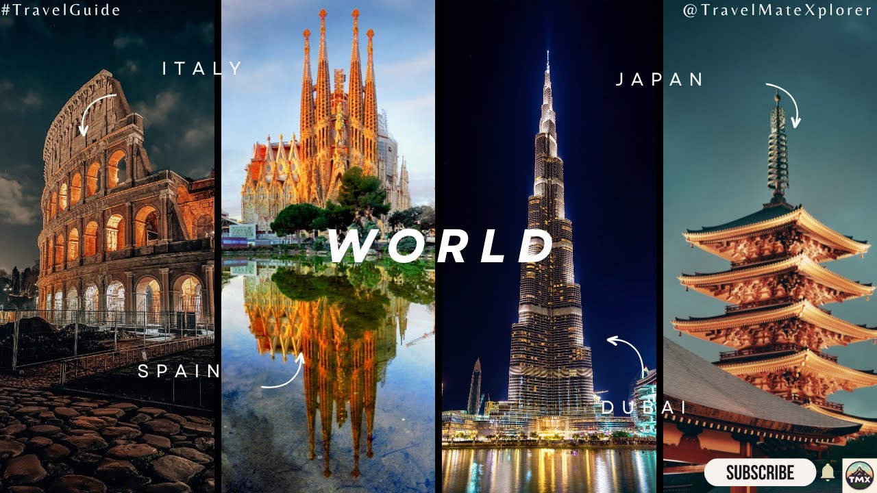 Top 10 places to visit in the World - Travel Guide || TravelMateXplorer ...