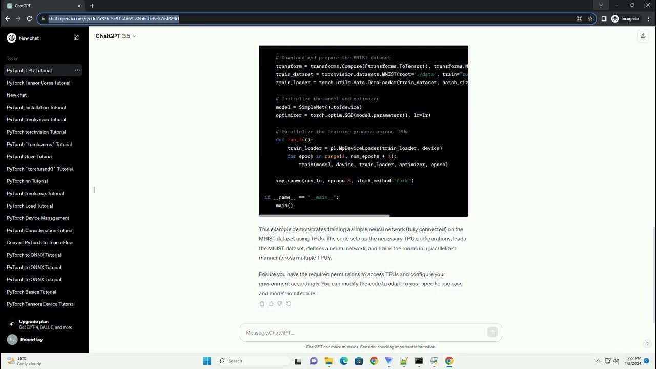 pytorch use tpu - YouTube