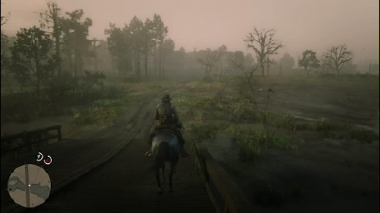 Red Dead Redemption 2 relaxing horse ride - YouTube