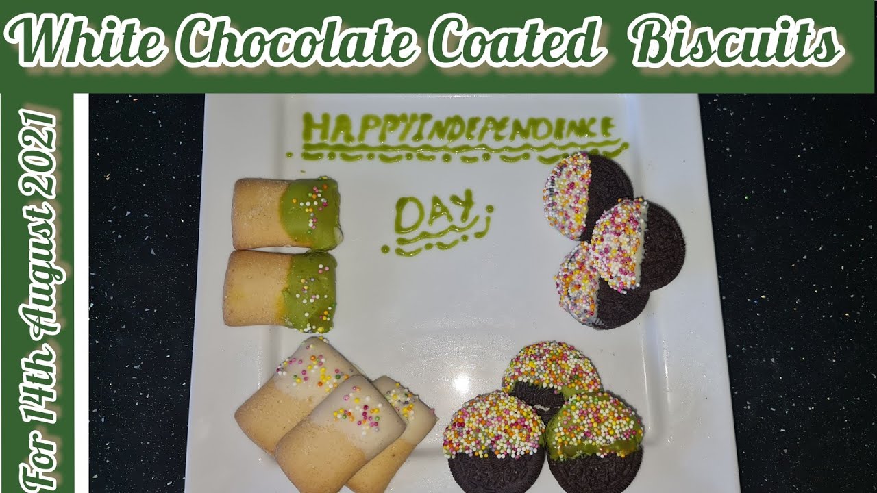 White Chocolate 🍫 Coated Biscuits || 14th August 2021||Musa's Vlog UK ...