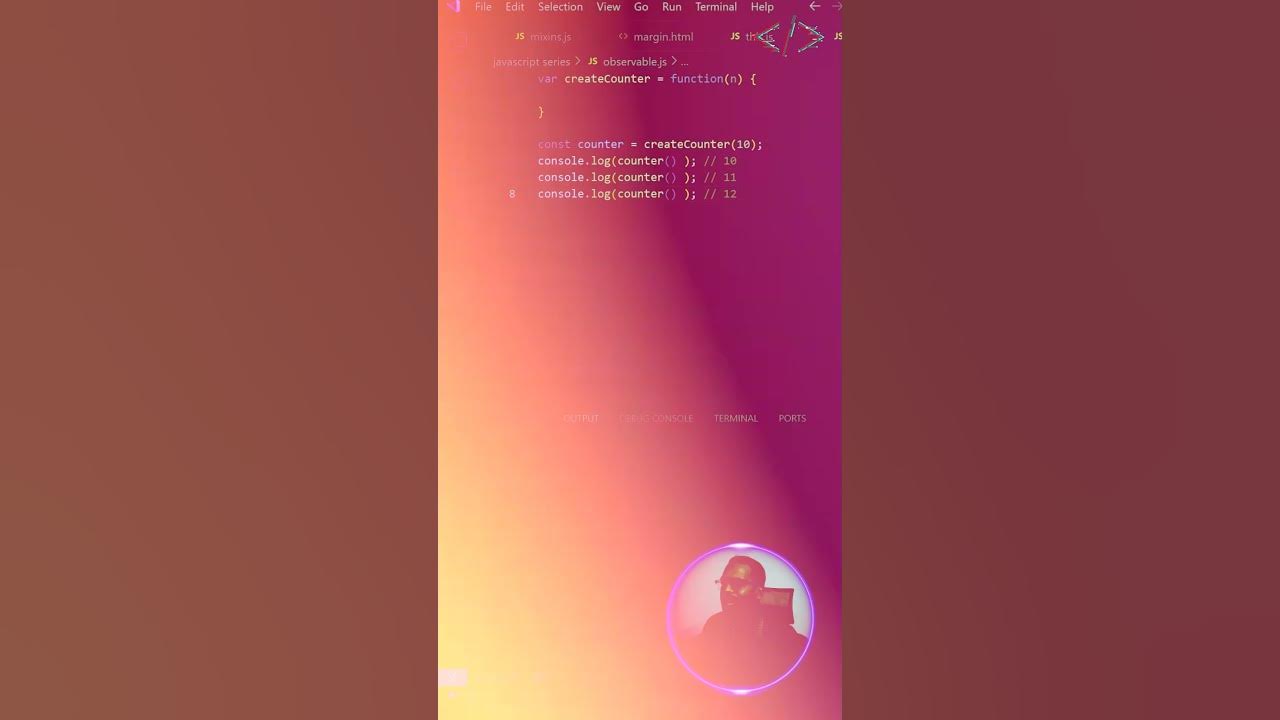 🔢 Create A Counter Function In Javascript 🔢 Codewithkg Javascript Programminglanguage Youtube