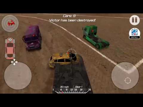 Demolition Derby 2 - With a TANK - YouTube