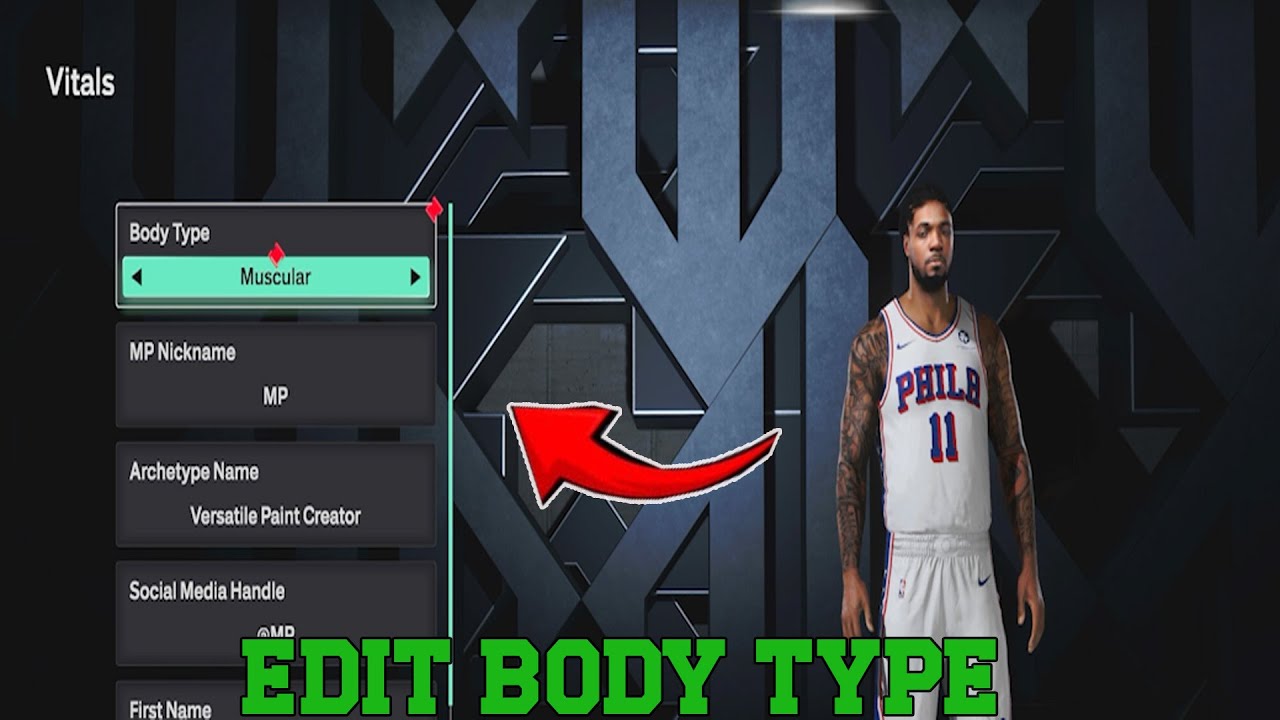 Change Your BODY TYPE To Whatever You Want NBA 2K26 MyPlayer *HOW TO ...