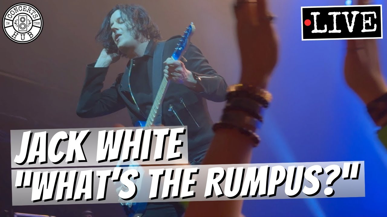 Jack White "What's the Rumpus?" LIVE - YouTube