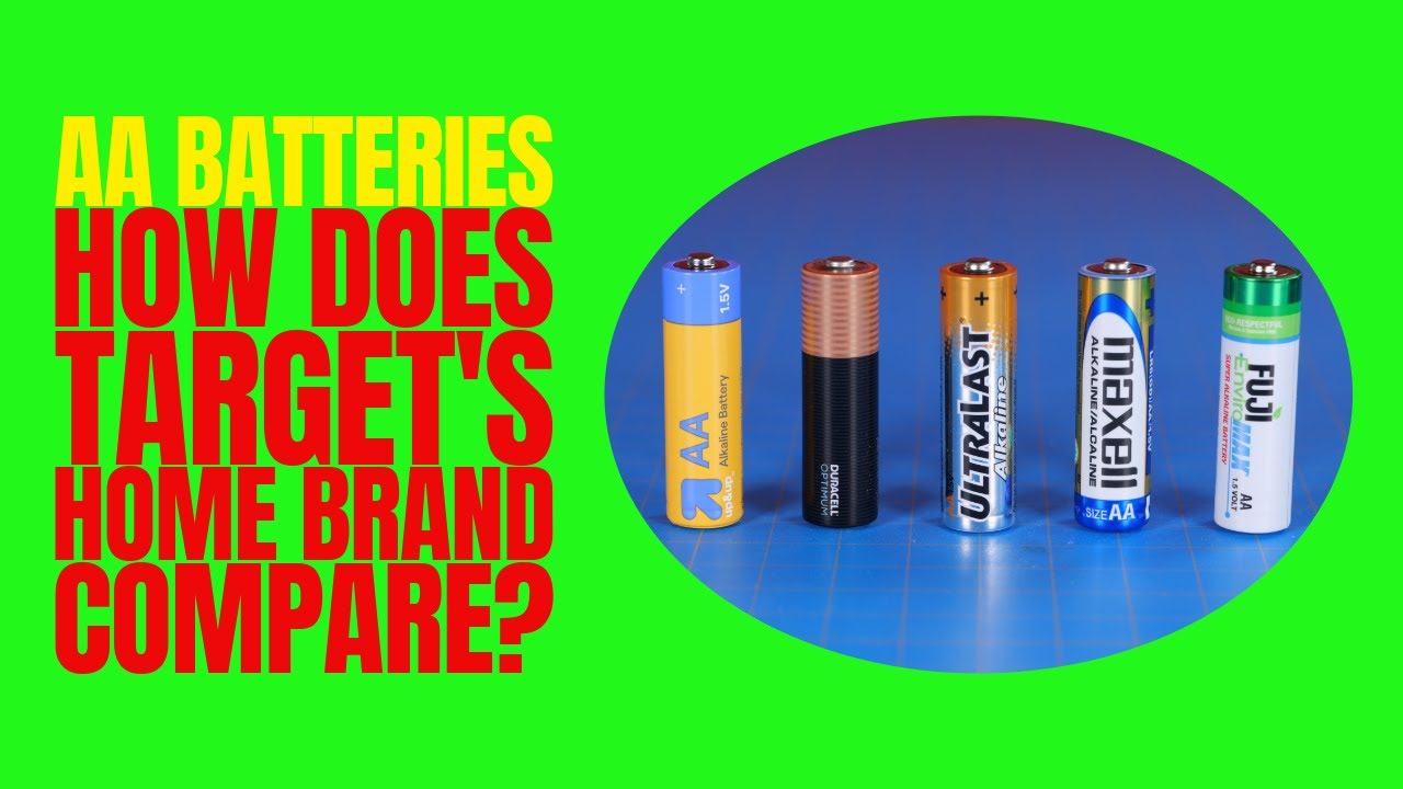 1.5 AA Batteries - Target Home Brand is OK (Just) - YouTube