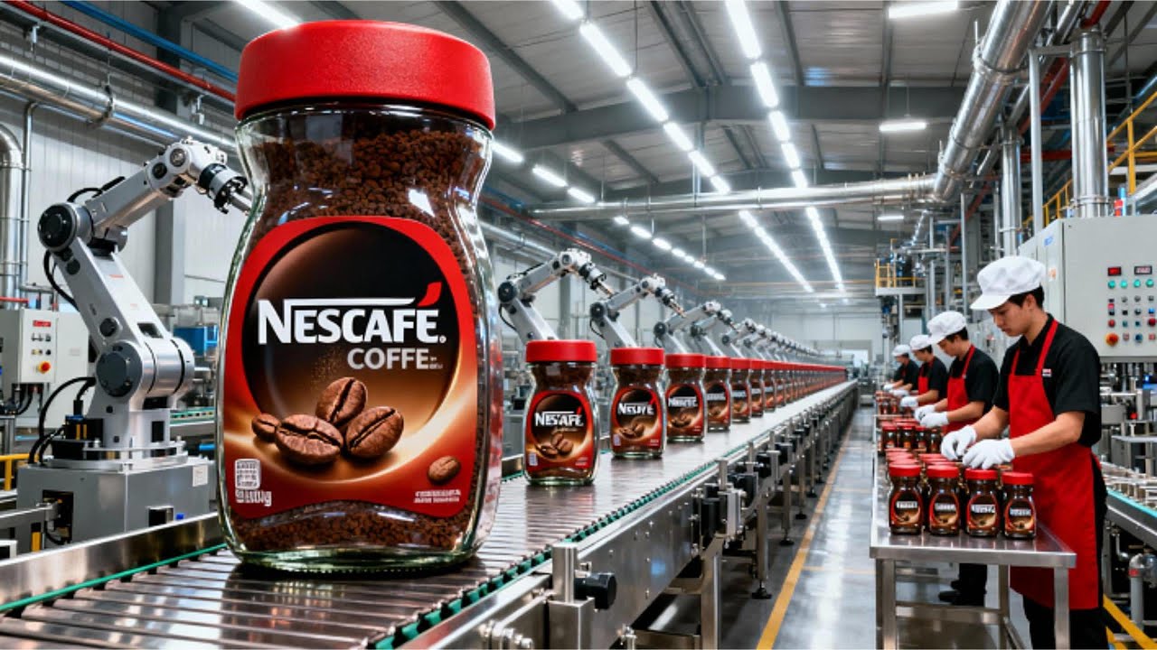 Inside the Nescafé Factory – From Beans to the World’s No. 1 Instant ...