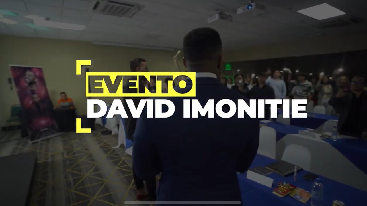 David Imonitie: Reprogramando tu mente para ganar millones de dólares ...