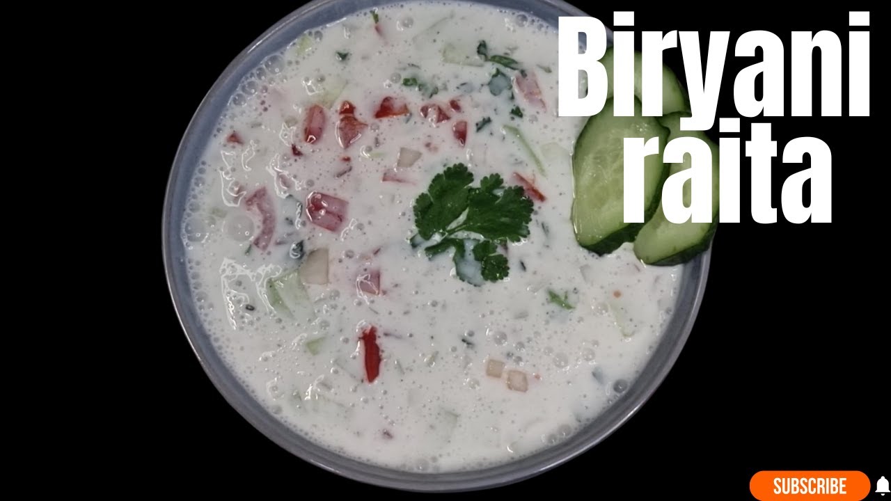 Biryani Raita Recipe | बिरयानी रायता रेसिपी | Raita for Biryani | Rayta ...