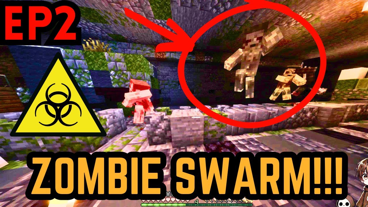 Minecraft Zombie Highway!! Minecraft Zombies Apocalypse Episode 2 - YouTube
