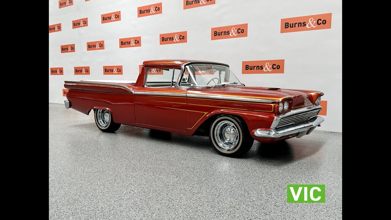 1959 Ford Ranchero Ute - YouTube