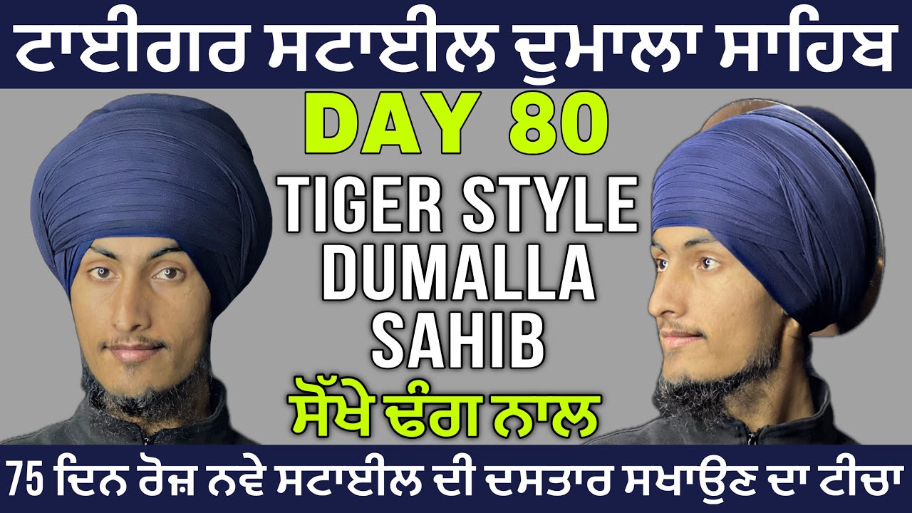 DAY 80 ️, Tiger Style Dumalla sahib, sampuran dumalla sahib - YouTube