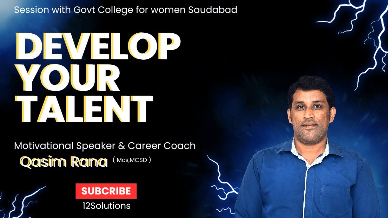 Develop Your Talent | Polish Your Talent | Qasim rana |12Solutions ...