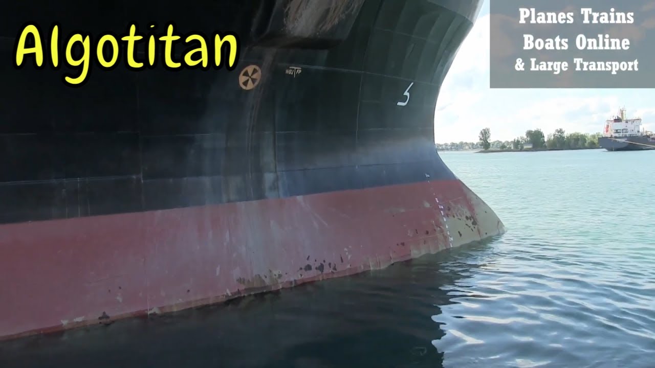 143m Algotitan Chemical Tanker Ship At Sarnia Docks - YouTube
