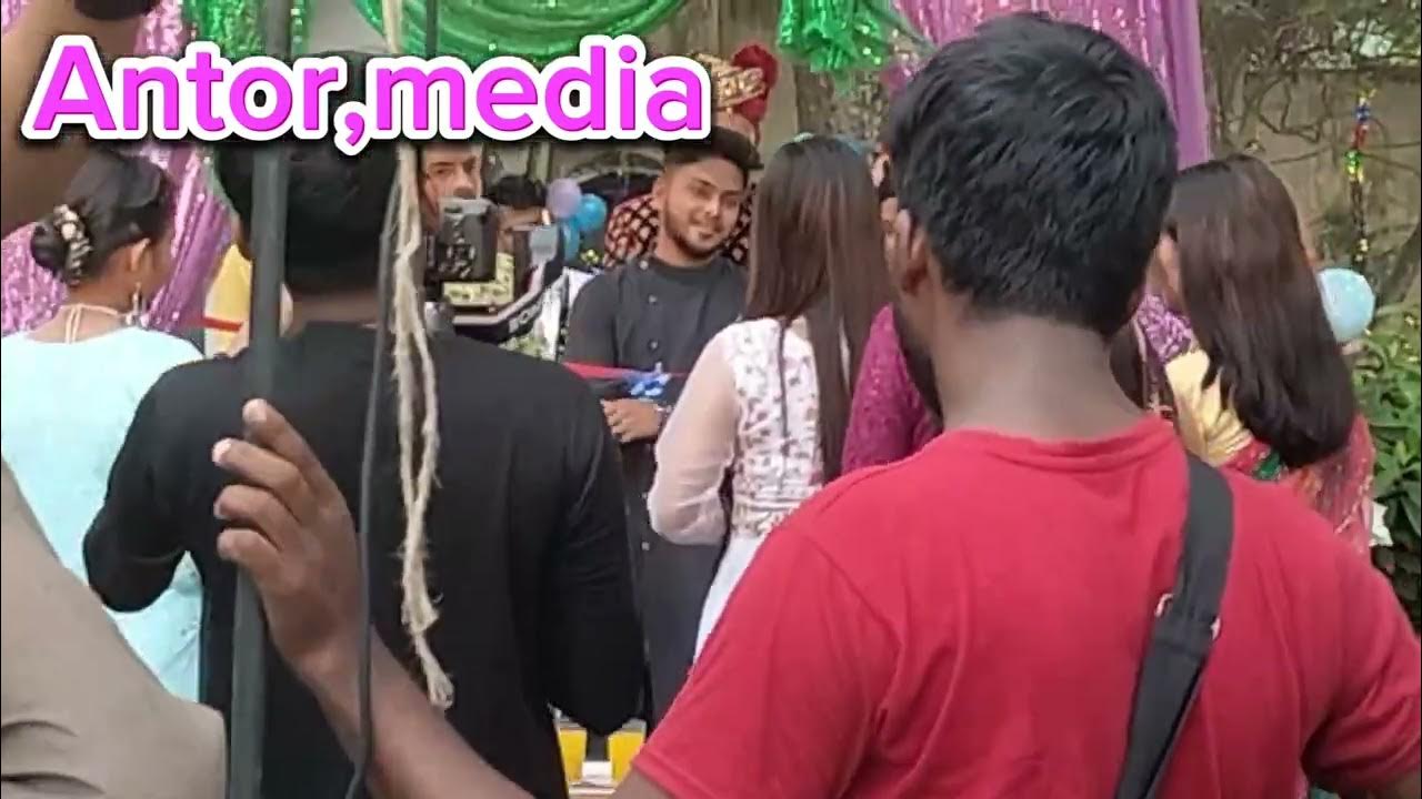 পুবাইল, হাসনাহেনা,, শুটিং স্পট , ভিতরে,শুটিং হচ্ছে,, বিয়ে বাড়ি,, চোখ রাখুন,, Antor,media তে ...