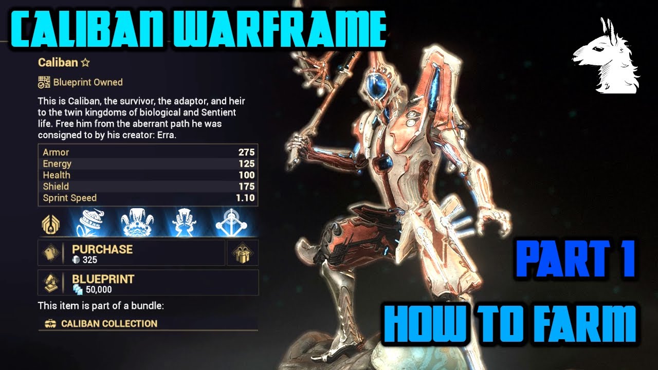 Let's Play Warframe - Caliban Warframe - Part 1: Neuroptics - YouTube